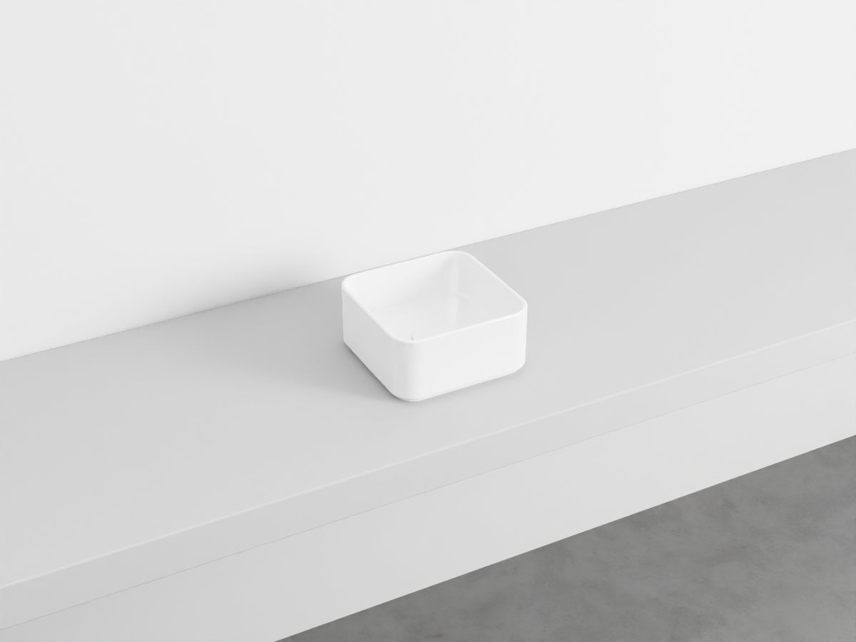 MINIMO SQUARE WASHBASIN - art. MILAQ – Cielo Luxury Bathrooms