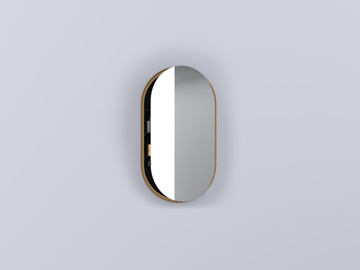 OVAL BOX MIRROR - art. CASPCO – Cielo Luxury Bathrooms